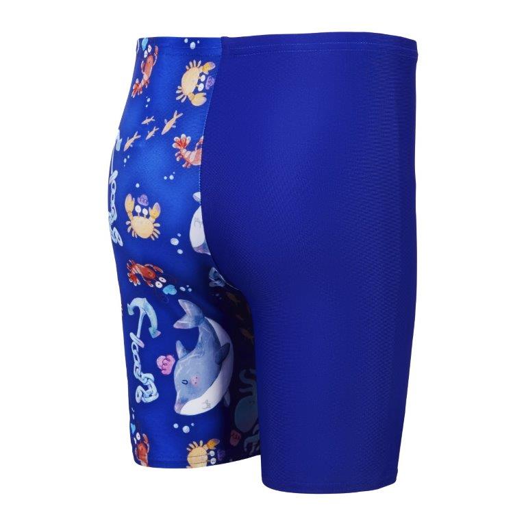 Toddler Boys Allover Jammer Blue/Blue/Blue – SQ Swim Shop